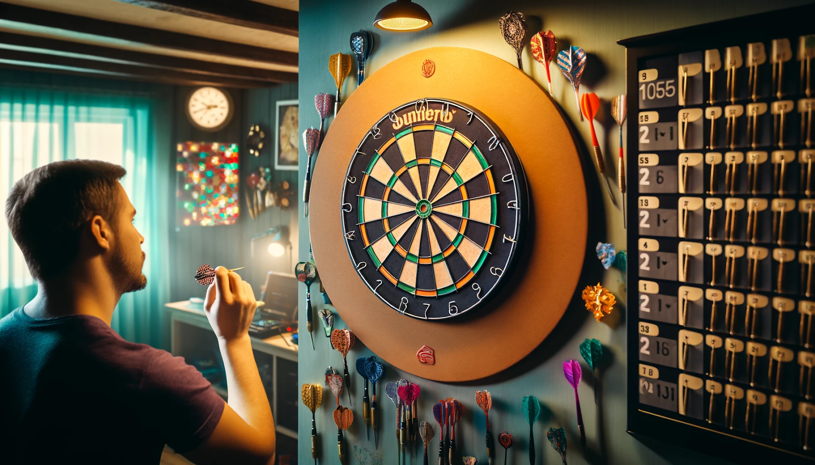 Home Entertainment: Billiards & Darts for Timeless Fun!